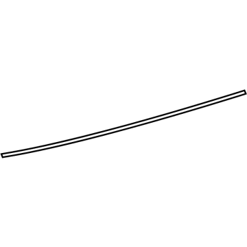 76821-0R060 Genuine Toyota Protector, Back Door