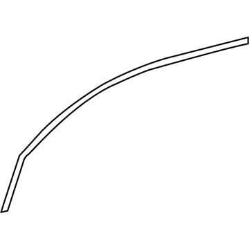 Front Door Panel & Glass - 2006 Toyota 4Runner