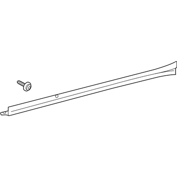 75860-0T010 Genuine Toyota MOULDING Assembly, Body