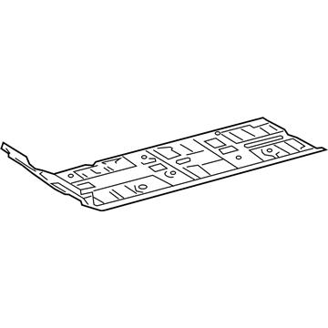 58112-06011 Genuine Toyota Pan, Fr Floor, LH