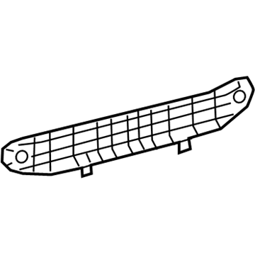58387-WAA01 Genuine Toyota Plate, Rr Floor FINI