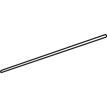 75797-0E050 Genuine Toyota Pad, Rr Door Outside