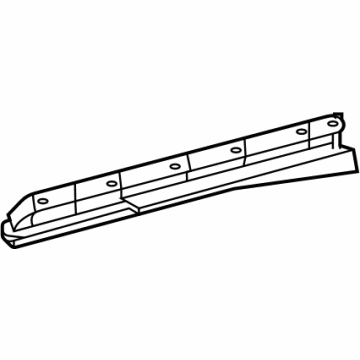 75745-0E080 Genuine Toyota MOULDING, Rr Door Ou