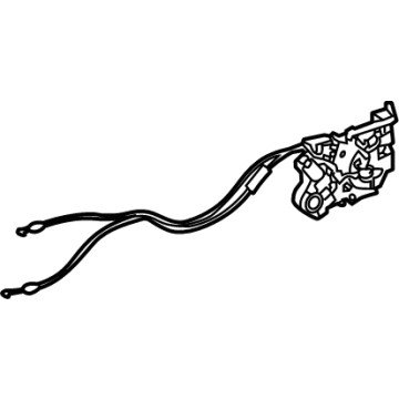 69300-08040 Genuine Toyota Lock Assy, Power Sli