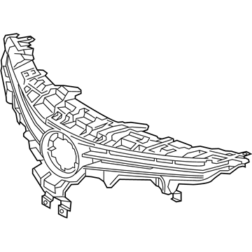 Toyota Camry Grille - Guaranteed Genuine Toyota Parts