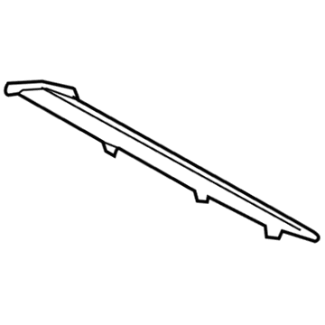 52713-06110 Genuine Toyota Moulding, Front Bumper