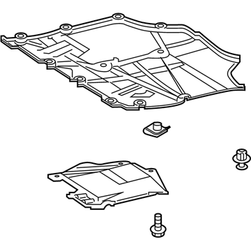 Toyota Corolla Engine Cover - Guaranteed Genuine Toyota Parts
