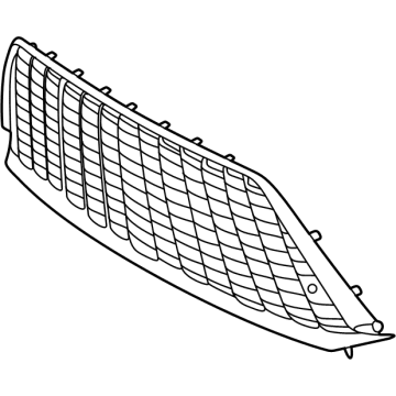 53102-08100 Genuine Toyota Grille Sub-Assembly, Rad