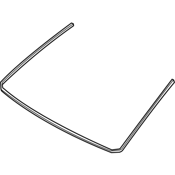 56117-35150 Genuine Toyota Dam, Window Glass Ad