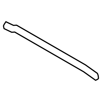 53156-0R070 Genuine Toyota Seal, Radiator Grill
