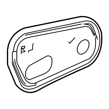 81582-0E180 Genuine Toyota Packing, Rr Lamp, RH