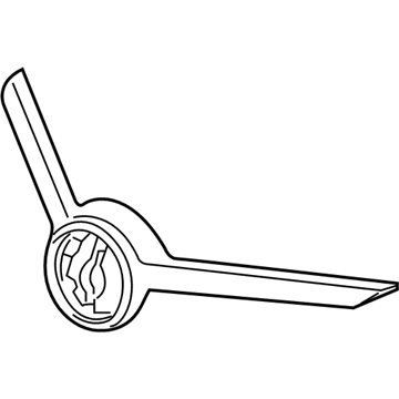 53111-12E10 Genuine Toyota Radiator Grille