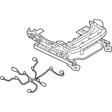 SU003-09738 Genuine Toyota ST FRAME ASSY CUSFLH