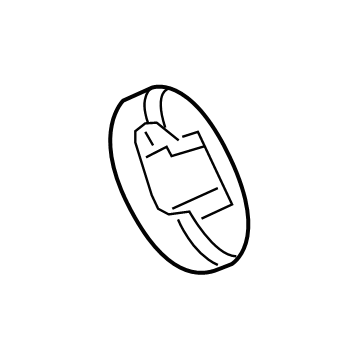 77378-42010 Genuine Toyota Cover, Fuel Filler O