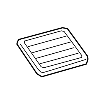 62940-0R030 Genuine Toyota Duct Assembly, Quarter V