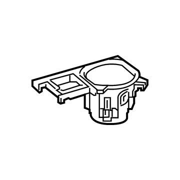 55618-10020 Genuine Toyota Holder, Instrument P
