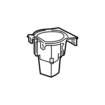 55630-10020 Genuine Toyota Holder Assembly, INSTRUM