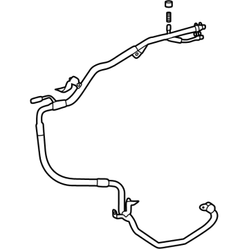 Toyota Tacoma A/C Hose - Guaranteed Genuine Toyota Parts