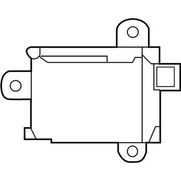 88162-04015 Genuine Toyota Sensor, Blind Spot M