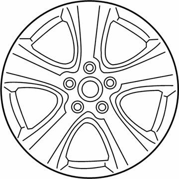 42611-0R290 Genuine Toyota Wheel, Disc