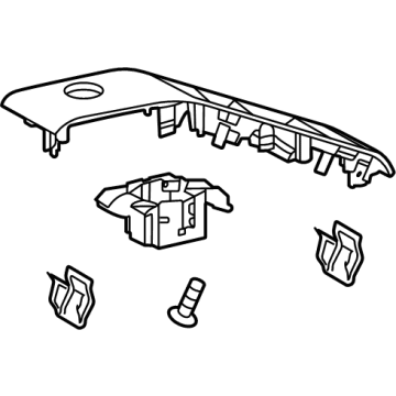 Armrest & Visor - 2022 Toyota Highlander