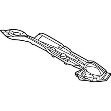 55211-0A070 Genuine Toyota SILENCER, FR PANEL