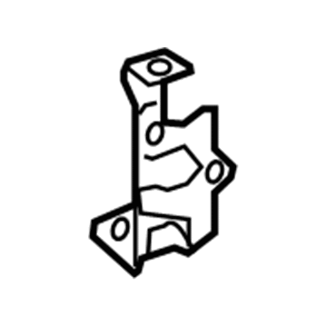 52141-06170 Genuine Toyota Arm, Front Bumper, Upper