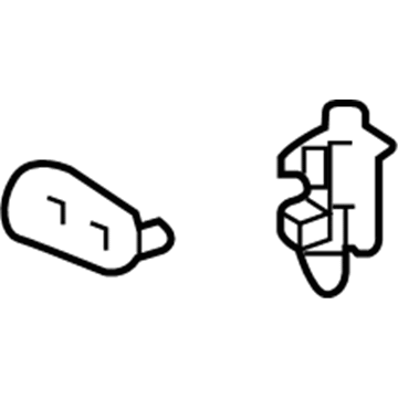 65790-04050 Genuine Toyota Lock Assembly, Tail Gate