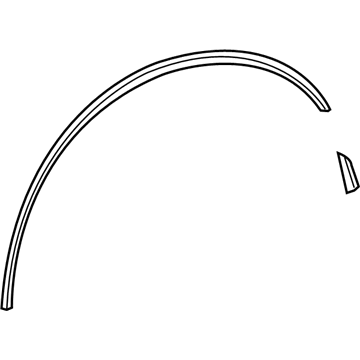 76925-52280 Genuine Toyota Protector, Side MUDG