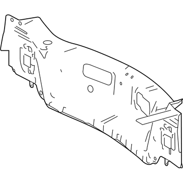 58307-0R031 Genuine Toyota Panel Sub-Assembly, Body