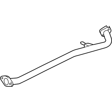 17420-0V230 Genuine Toyota Center Exhaust Pipe Assembly