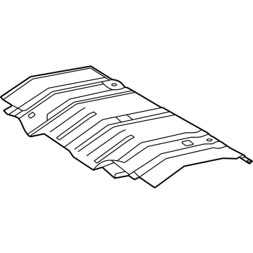 58327-0R030 Genuine Toyota INSULATOR, Main MUFF