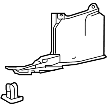 51443-12110 Genuine Toyota Cover, Engine Under