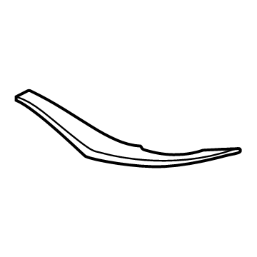 52712-0E060 Genuine Toyota MOULDING, Fr Bumper