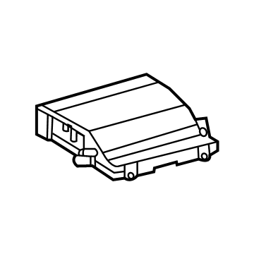 89710-0E010 Genuine Toyota Computer Assembly, POSIT