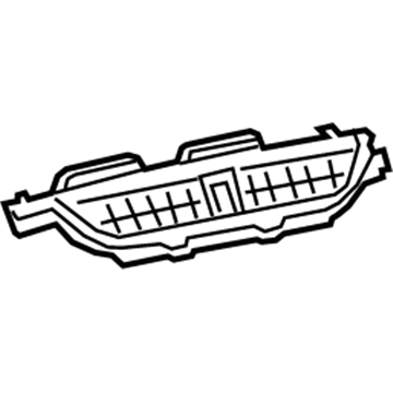 55670-10040 Genuine Toyota Register Assembly, INSTR