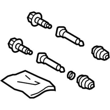 04952-02221 Genuine Toyota Pin Kit, Disc Brake