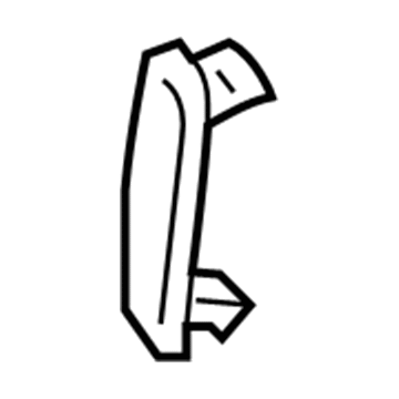 53122-52090 Genuine Toyota Moulding, Radiator Grille