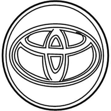 42603-08010 Genuine Toyota Wheel Hub Ornament Sub-Assembly
