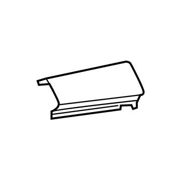 61218-10010 Genuine Toyota Rail, Roof Side, Out