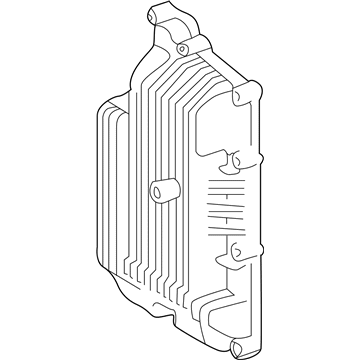 35015-12010 Genuine Toyota Cover Sub-Assembly, Tran