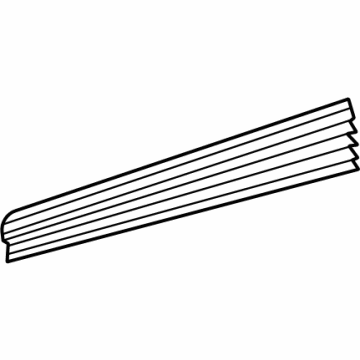 63217-06260 Genuine Toyota GARNISH, Sliding ROO