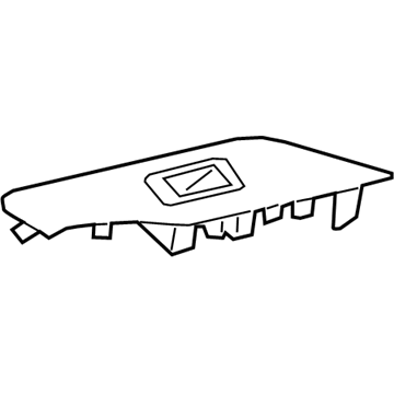 74272-0R110 Genuine Toyota Panel, Rr Door ARMRE