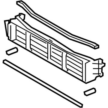 53019-06021 Genuine Toyota Shutter Sub-Assembly, Ra