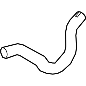 16572-F0020 Genuine Toyota Hose, Radiator, NO.2
