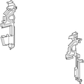 Front Fender Apron & Dash Panel - 2022 Toyota Sienna