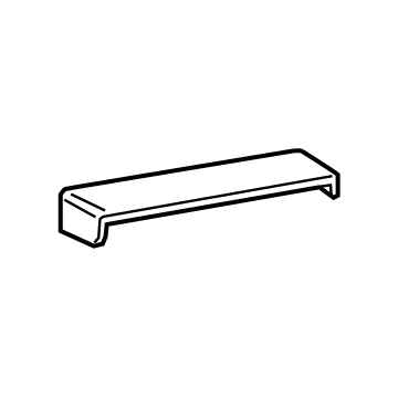 75553-0R050 Genuine Toyota MOULDING, Roof Drip