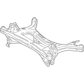 Toyota Corolla Rear Crossmember - Guaranteed Genuine Toyota Parts