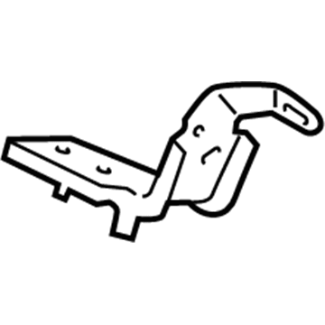 25861-37050 Genuine Toyota Bracket, Vacuum Switching Valve