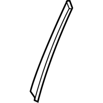 75977-10080 Genuine Toyota Stripe, Rr Door, Out